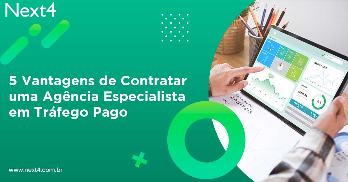 tráfego pago: 05 vantagens de contratar uma agência